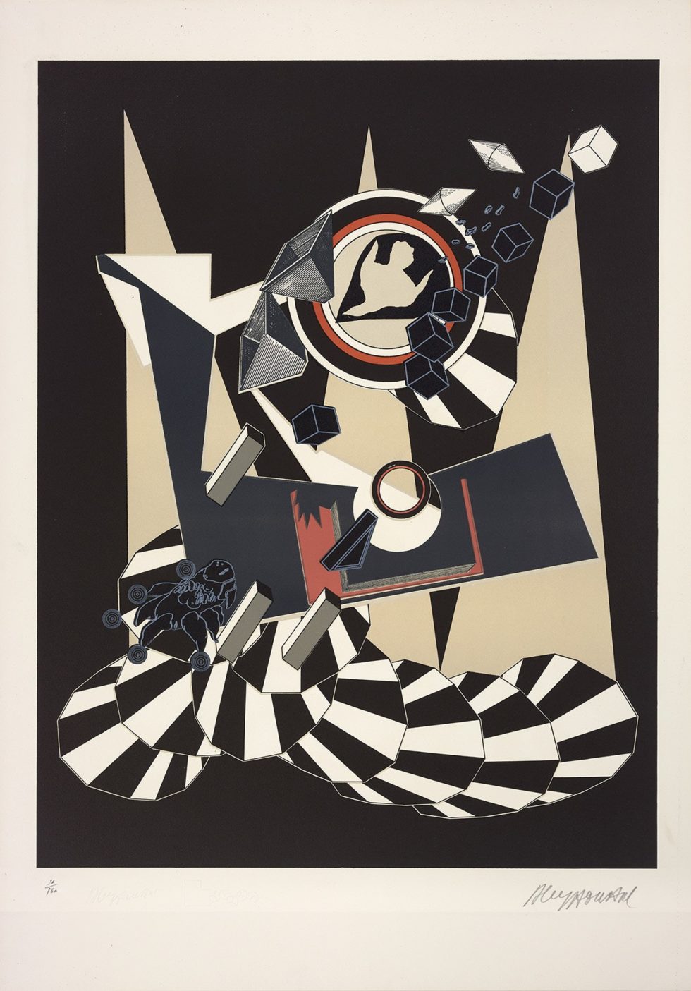 Diolo cantation | Lithographie d'Alain Le Yaouanc